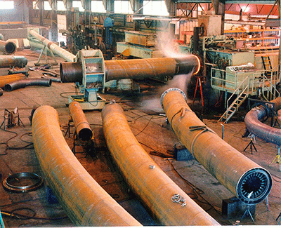 اجرای پروژه بازاریابی و فروش خدمات خمکاری لوله به روش القایی